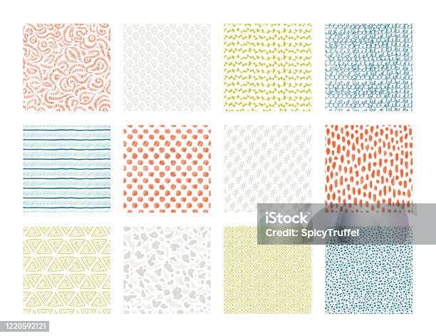 Textures Dessinées À La Main Brossez La Texture Dencre De Stylo Avec