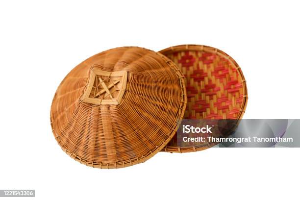 Suvenir Thailand Yang Sangat Kecil Dari Kayu Dengan Latar Belakang
