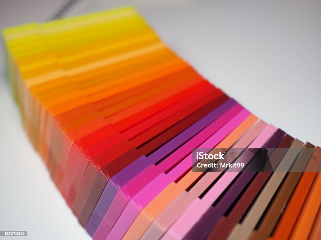 Buku Swatch Warna Plastik Contoh Katalog Warna Untuk Produk Plastik Buku Panduan Warna Palet
