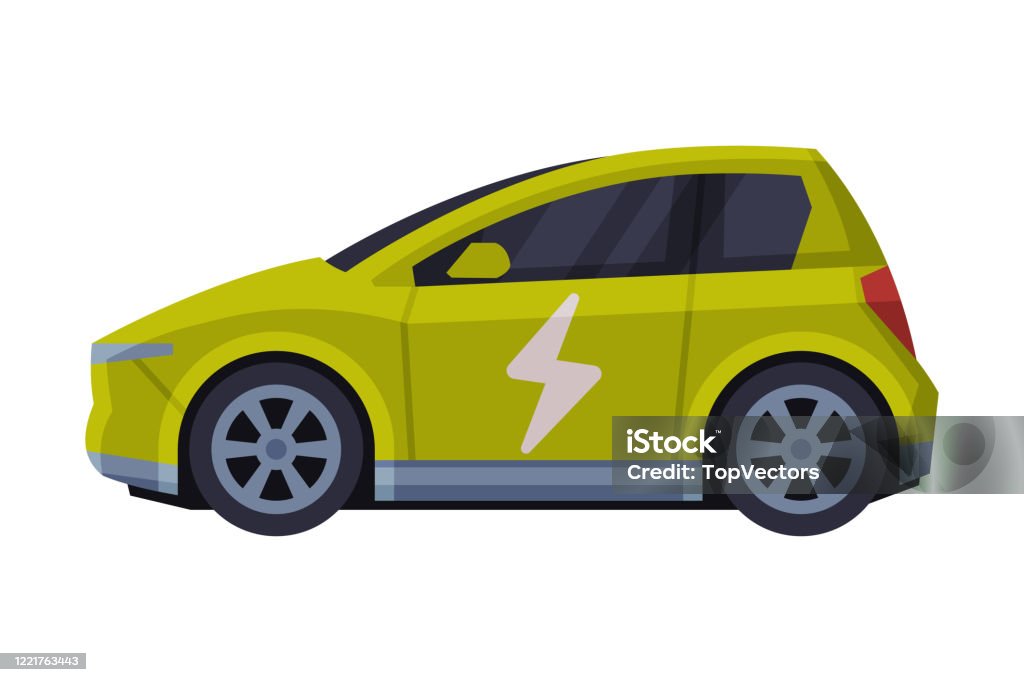 Mobil Listrik Hijau Modern Ilustrasi Eco Transport Concept Flat Vector ... Mobil Listrik Hijau Modern Ilustrasi Eco Transport Concept Flat Vector ...