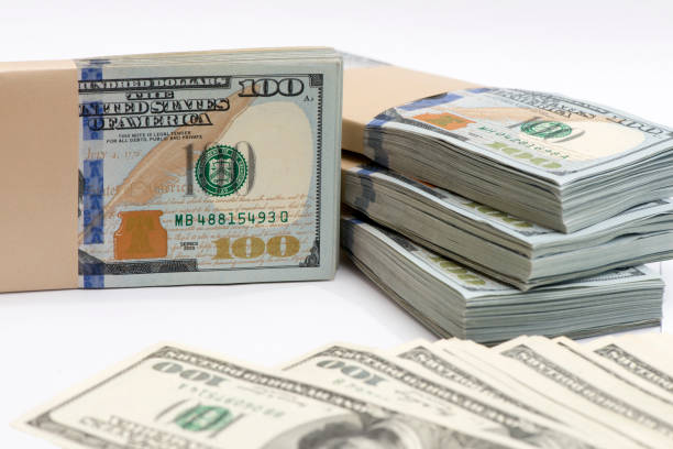 Free Stock Photo of A stack of money on a white surface | Download Free ...