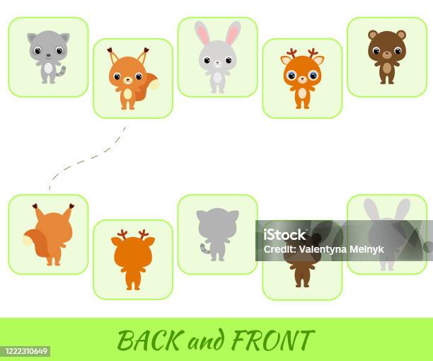 Jeu Éducatif Dappariement Pour Les Enfants Trouver Les Animaux De