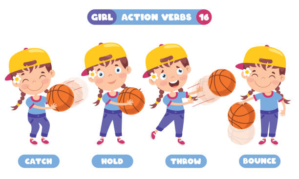 Action verbs Clipart Vector PNG , SVG, EPS, PSD, AI
