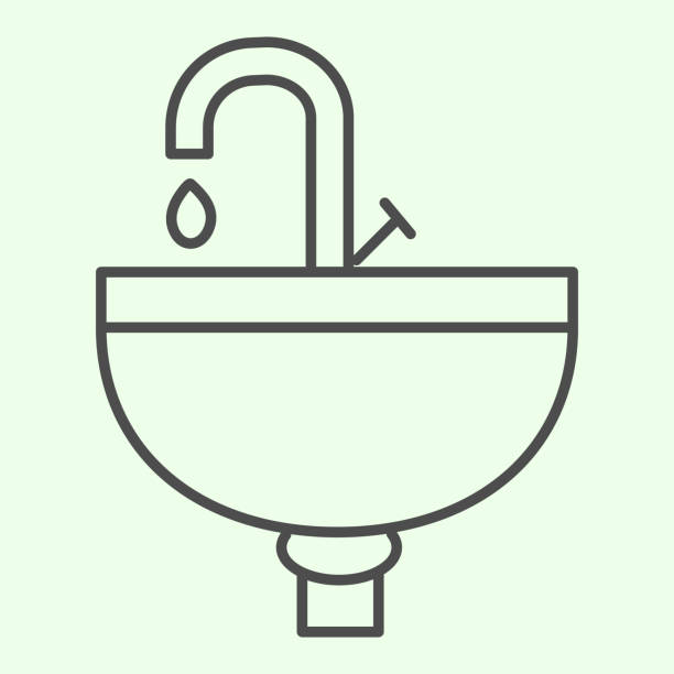 60 Washstand Stock Illustrations Royalty Free Vector Graphics And Clip