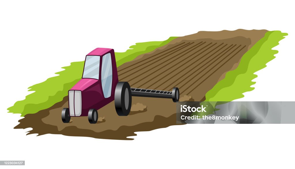 Traktor Membajak Tanah Ilustrasi Budidaya Lahan Pertanian Ilustrasi ... Traktor Membajak Tanah Ilustrasi Budidaya Lahan Pertanian Ilustrasi ...