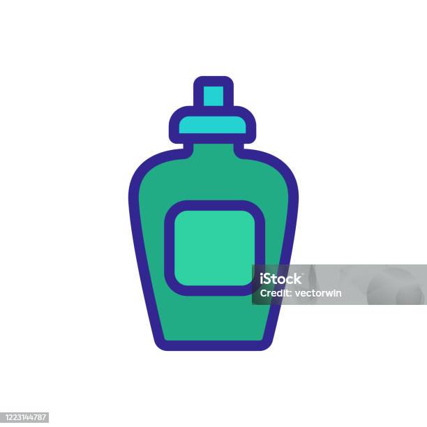 Illustration De Contour De Dessin De Dessin De Licône De Pulvérisation
