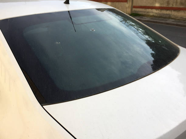 Free Stock Photo of White cars through a steamed up window with water ...
