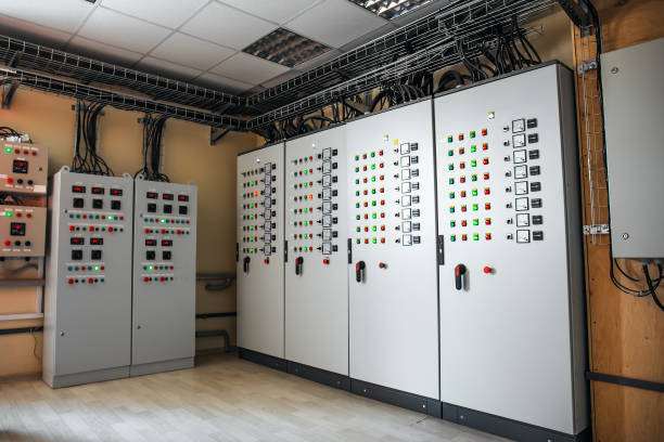 Free Stock Photo of High-Tech Control Room With Numerous Buttons and ...