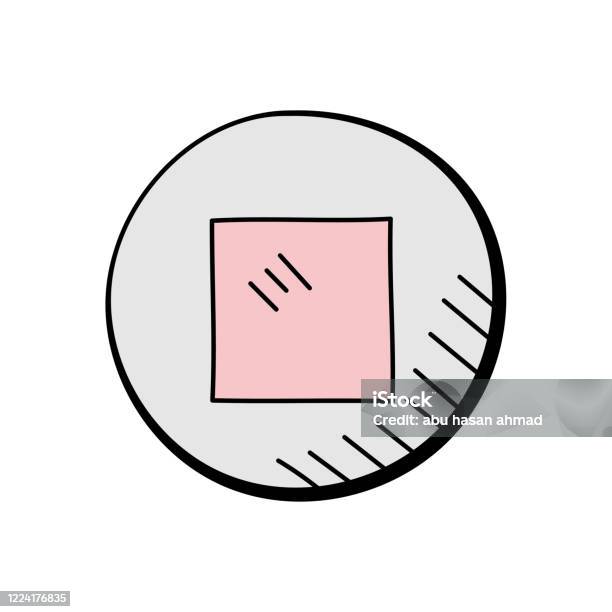 Stop Button Hand Drawn Icon Multimedia Symbol Stock Illustration ... Stop Button Hand Drawn Icon Multimedia Symbol Stock Illustration ...