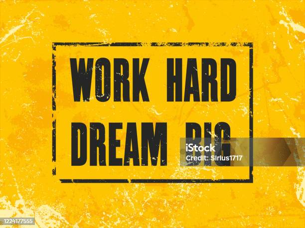 Poster Tipografi Vektor Dengan Kutipan Motivasi Ilustrasi Stok Unduh
