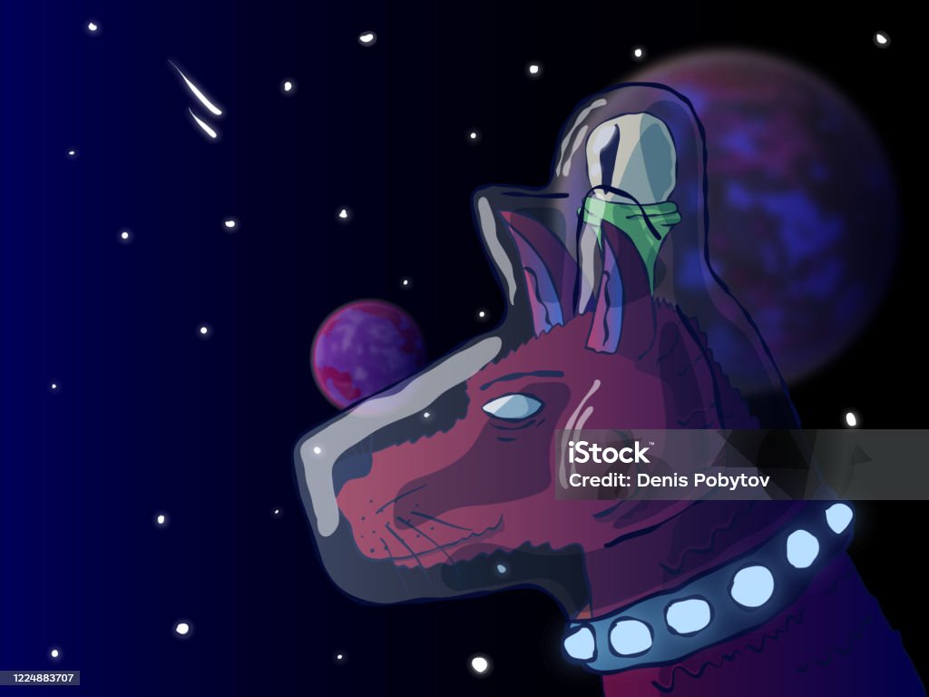 Anjing Luar Angkasa Alien Dengan Pakaian Luar Angkasa Ilustrasi Stok ... Anjing Luar Angkasa Alien Dengan Pakaian Luar Angkasa Ilustrasi Stok ...