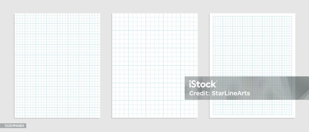 Mathematical Graph Paper Set For Data Representation Stock Illustration ... Mathematical Graph Paper Set For Data Representation Stock Illustration ...
