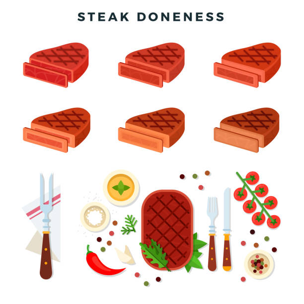 50+ Steak Doneness Stock Illustrations, Royalty-Free Vector Graphics ... 50+ Steak Doneness Stock Illustrations, Royalty-Free Vector Graphics ...