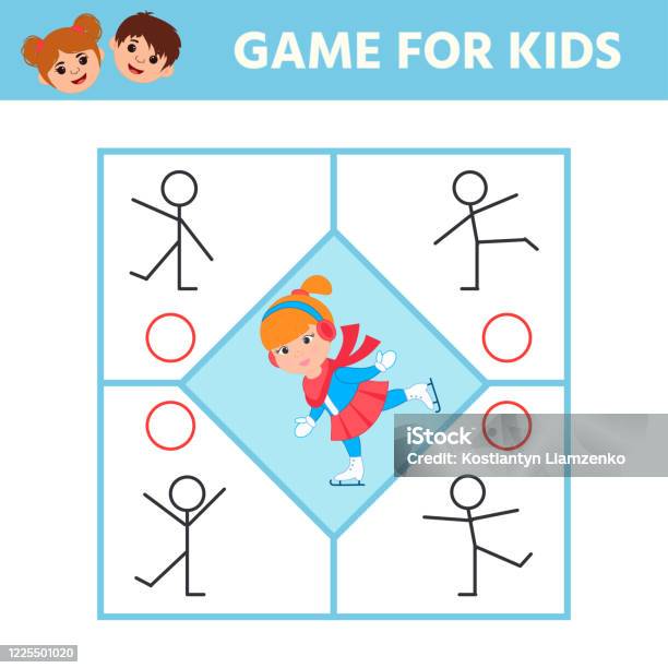 Jeu Déducation Pour Les Enfants De Développement De La Logique Iq