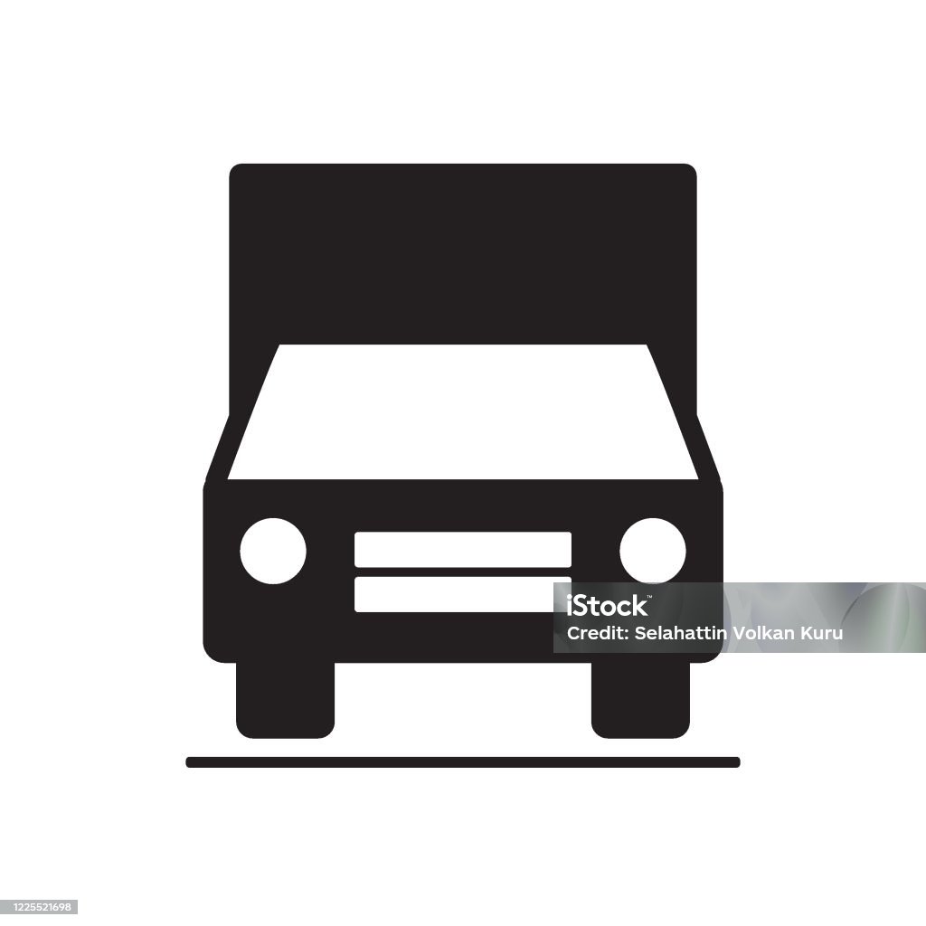 Tanda Lorry Simbol Ilustrasi Vektor Ilustrasi Stok Unduh Gambar Sekarang Biru Bus Grafis