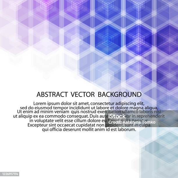 Latar Belakang Geometris Abstrak Untuk Desain Anda Dengan Teks Sampel