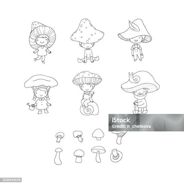 Kartun Lucu Berbisa Jamur Peri Hutan Peri Kecil Buku Mewarnai Ilustrasi ... Kartun Lucu Berbisa Jamur Peri Hutan Peri Kecil Buku Mewarnai Ilustrasi ...