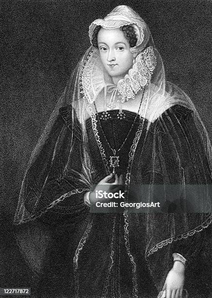 Mary I 퀸 오브 오요 메리 1세에 대한 스톡 벡터 아트 및 기타 이미지 메리 1세 스코틀랜드 여자 Istock