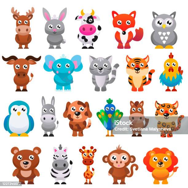 Koleksi Hewan Kartun Yang Lucu Ilustrasi Stok - Unduh Gambar Sekarang ... Koleksi Hewan Kartun Yang Lucu Ilustrasi Stok - Unduh Gambar Sekarang ...
