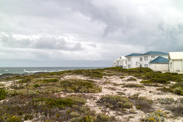 Free picture: Panoramic view from terrace of beachfront house