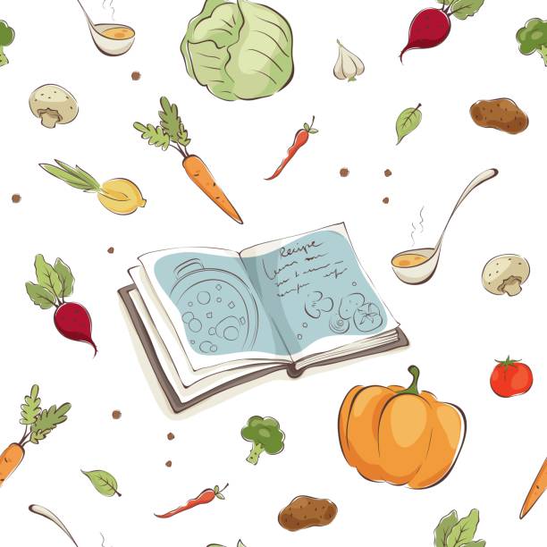 Cookbook Illustrations Royalty Free Vector Graphics And Clip Art Istock
