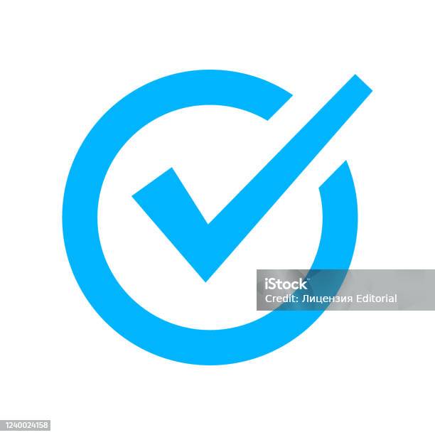 Vérifiez Licône De La Marque Signe De Tique De Signe Droit De Tique De