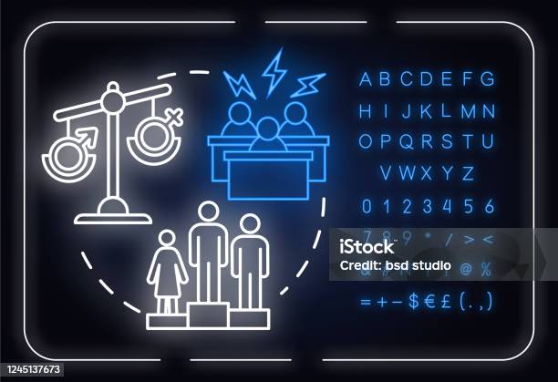 Social Inequality Neon Light Concept Icon Unequal Opportunities Career ... Social Inequality Neon Light Concept Icon Unequal Opportunities Career ...