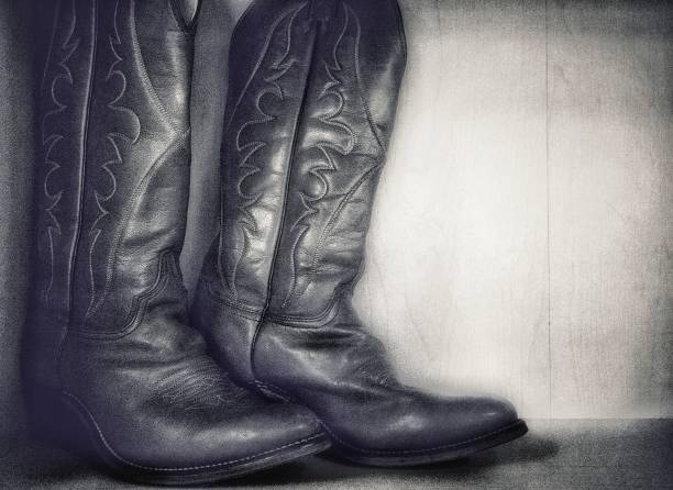 Free Stock Photo of Three Pairs of Cowboy Boots Aligned Together ...