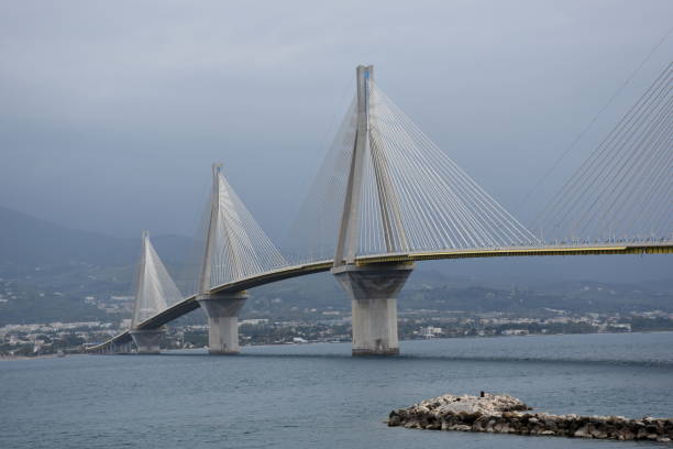 Free Stock Photo of Stunning Rio-Antirrio Bridge in Greece | Download ...