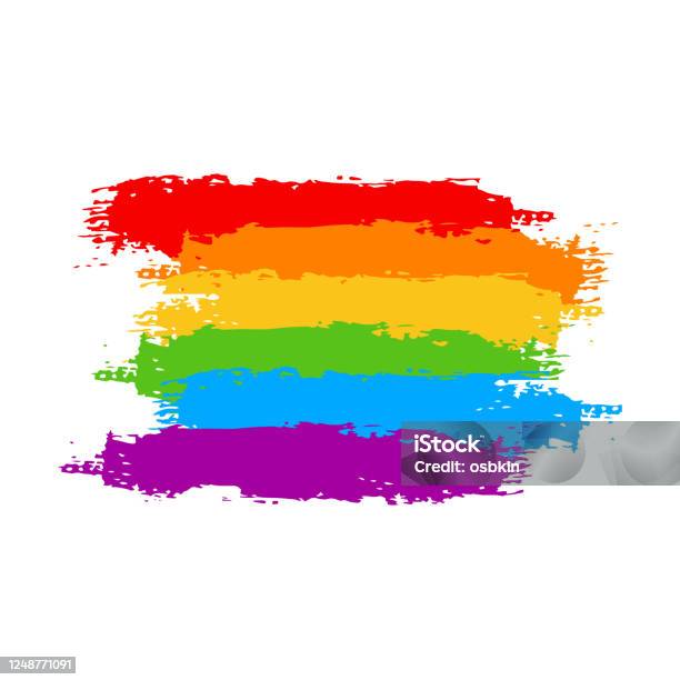 Hand Draw Lgbt Pride With Rainbow Stock Illustration Download Image
