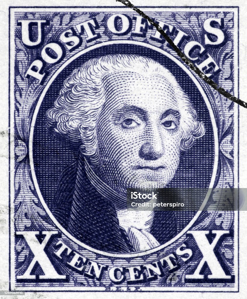 1847년 조지 워싱턴 스탬프 우표에 대한 스톡 사진 및 기타 이미지 우표 미국 조지 워싱턴 Istock