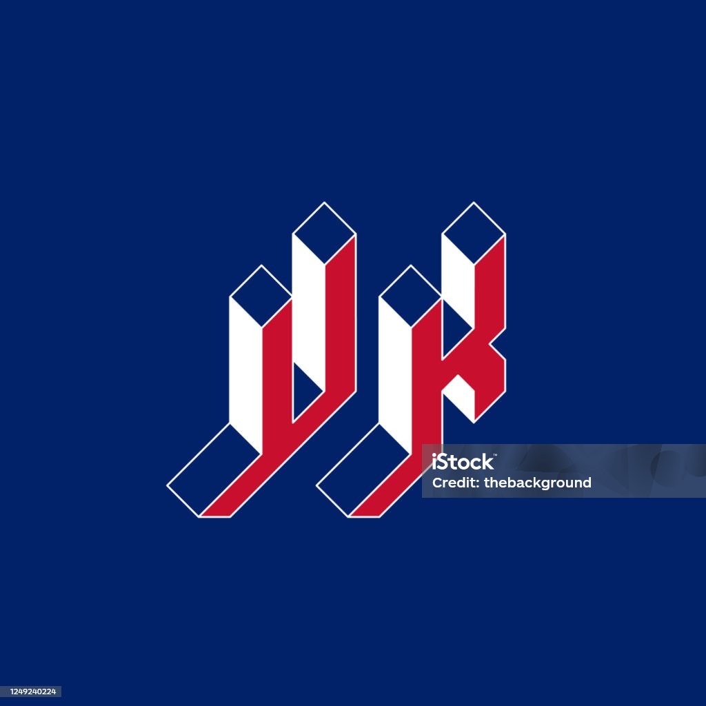 Inggris Monogram Atau Logotipe Font 3d Isometrik Untuk Desain Alfabet