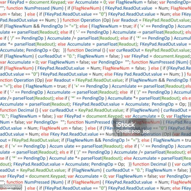 Program Code Programming Script Vector Background Stock Illustration Script Html Stock
