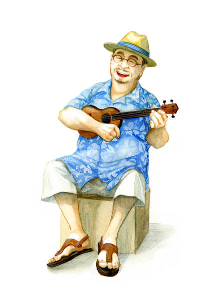 1 200 Cartoon Of The Ukulele Stock Illustrations Royalty Free Vector