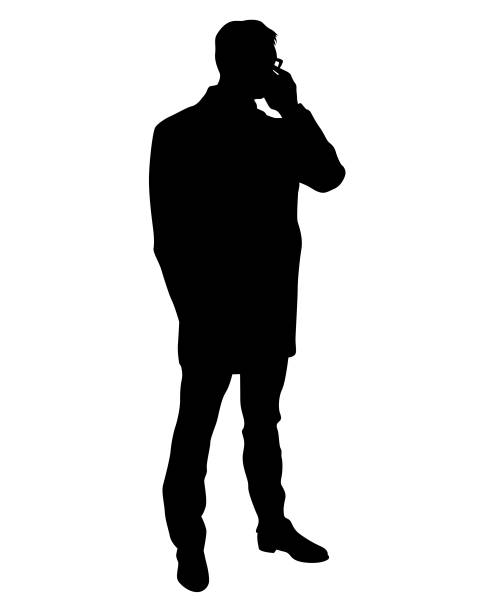 Free Stock Photo of Person Using Cell Phone Silhouette | Download Free ...