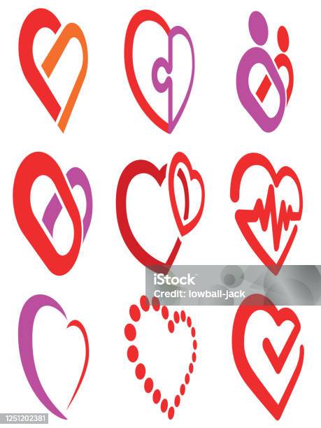 Logo Berbentuk Hati Dalam Perspektif Semua Warna Dapat Diedit Ilustrasi ... Logo Berbentuk Hati Dalam Perspektif Semua Warna Dapat Diedit Ilustrasi ...