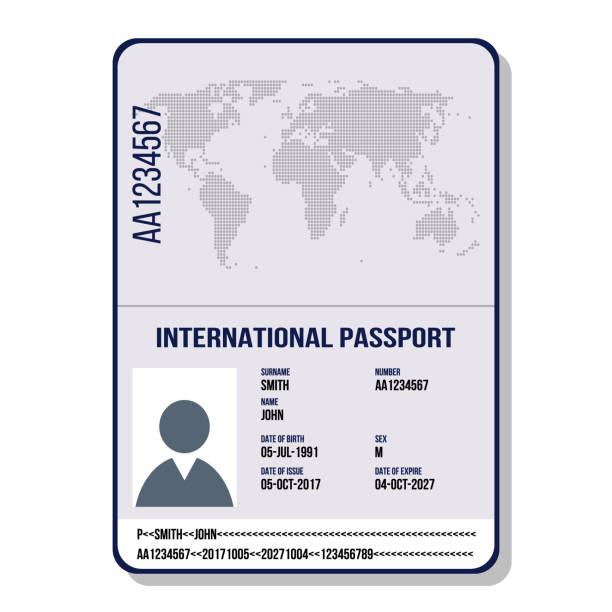 380 Inside Passport Stock Illustrations Royalty Free Vector Graphics