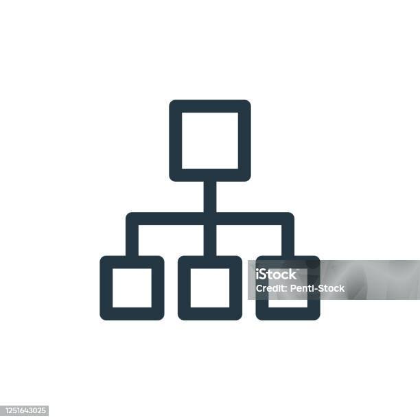Hierarchical Structure Vector Icon Hierarchical Structure Editable ... Hierarchical Structure Vector Icon Hierarchical Structure Editable ...