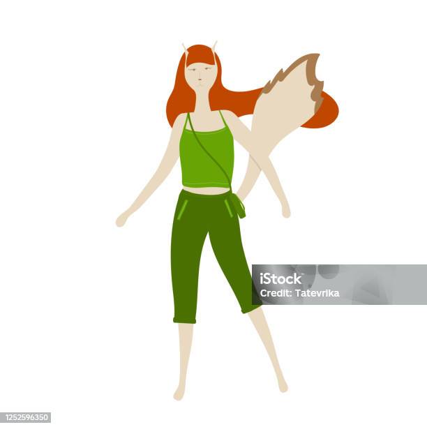 Tupai Gadis Karakter Kartun Lucu Dengan Tas Kecil Ilustrasi Vektor ... Tupai Gadis Karakter Kartun Lucu Dengan Tas Kecil Ilustrasi Vektor ...