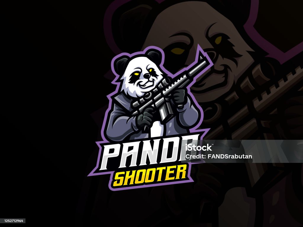 Desain Simbol Olahraga Maskot Panda Ilustrasi Stok Unduh Gambar Sekarang Atlet Peran