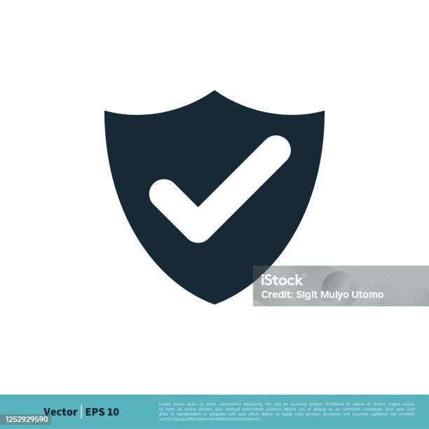 Centang Desain Ilustrasi Templat Logo Vektor Ikon Mark Shield Vektor ... Centang Desain Ilustrasi Templat Logo Vektor Ikon Mark Shield Vektor ...