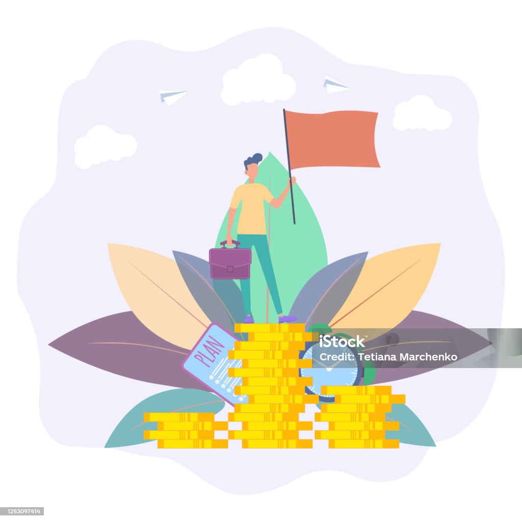 Orangorang Mencapai Tujuan Mereka Dalam Bisnis Karier Konsep Mencapai ... Orangorang Mencapai Tujuan Mereka Dalam Bisnis Karier Konsep Mencapai ...