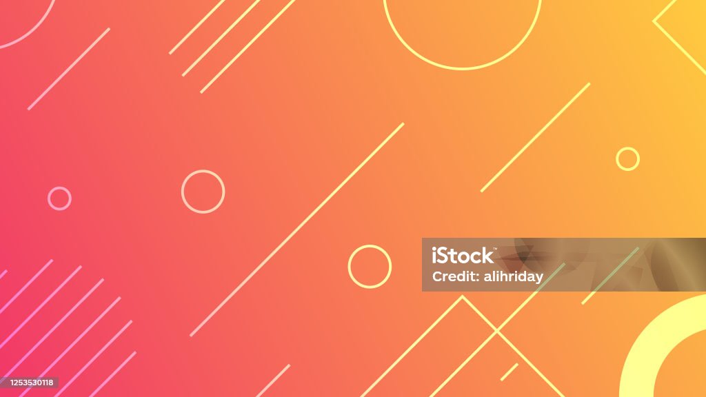 Abstract Modern Gradient Flowing Geometric Pattern Background Minimal Color Abstract Gradient