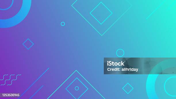 Abstract Modern Gradient Flowing Geometric Pattern Background Minimal Color Abstract Gradient