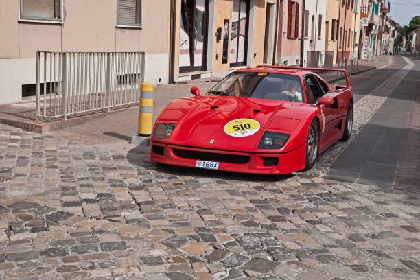 Free Stock Photo of Red Ferrari Racing Model with Racing Stickers ...