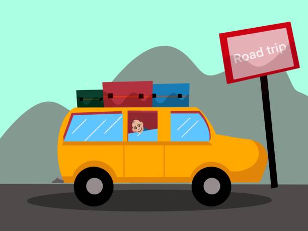 50 Road Trip Back Seat Stock Illustrations Royalty Free Vector