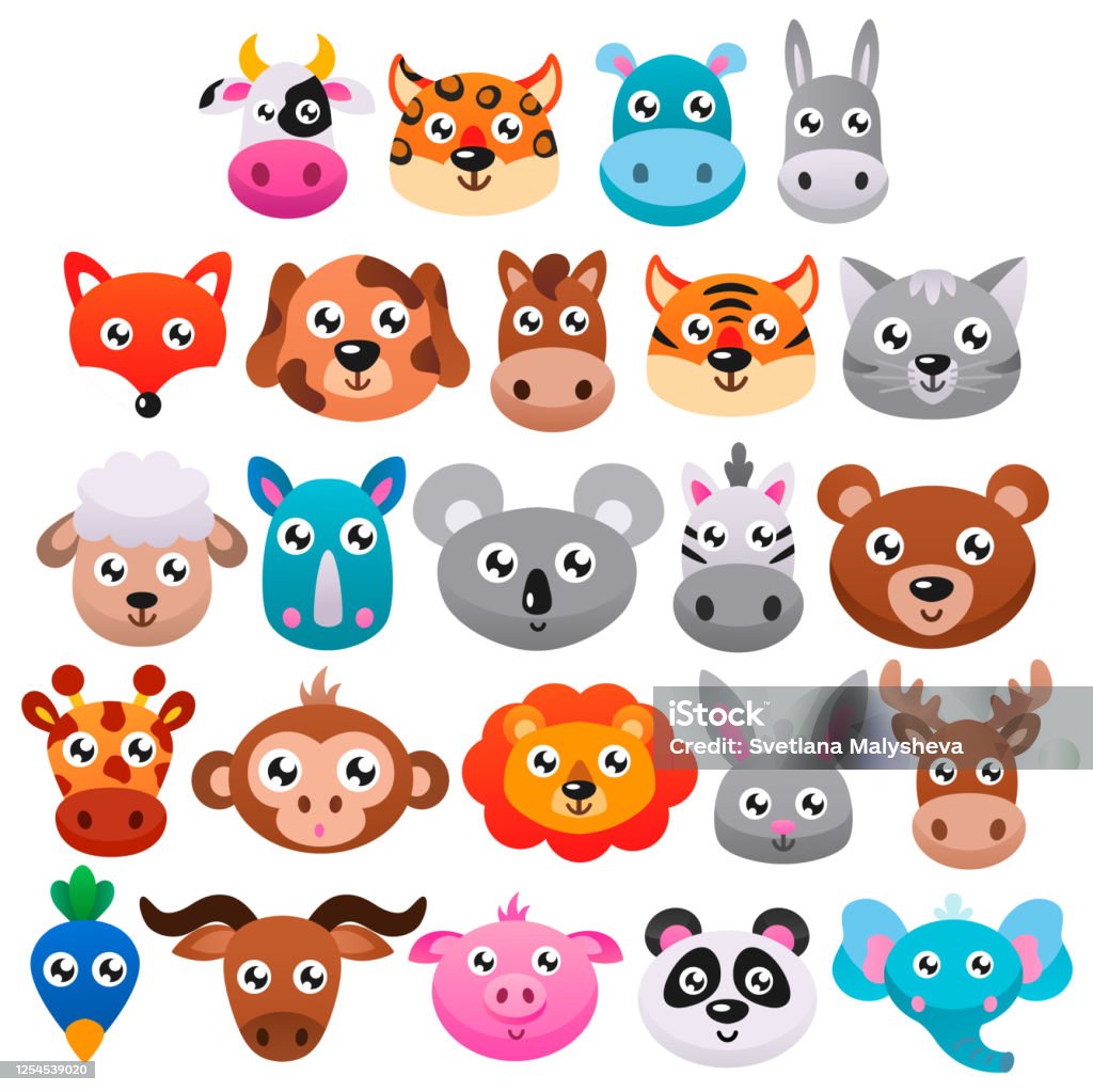 Koleksi Hewan Kartun Yang Lucu Ilustrasi Stok - Unduh Gambar Sekarang ... Koleksi Hewan Kartun Yang Lucu Ilustrasi Stok - Unduh Gambar Sekarang ...