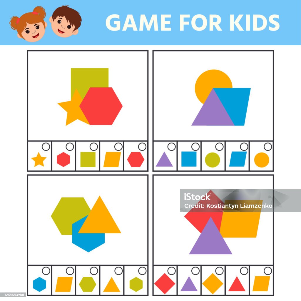 Jeu De Logique Déducation Pour Le Développement Des Enfants De Iq