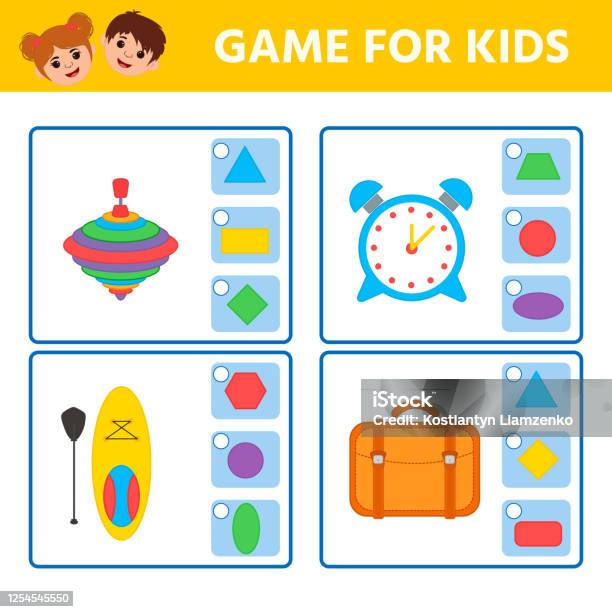 Feuille De Travail Éducative Pour Les Enfants Jeu Pour Les Enfants