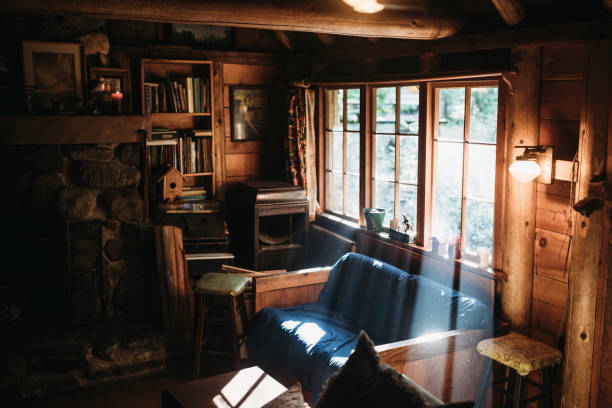 Free Stock Photo of A window on a log cabin | Download Free Images and ...